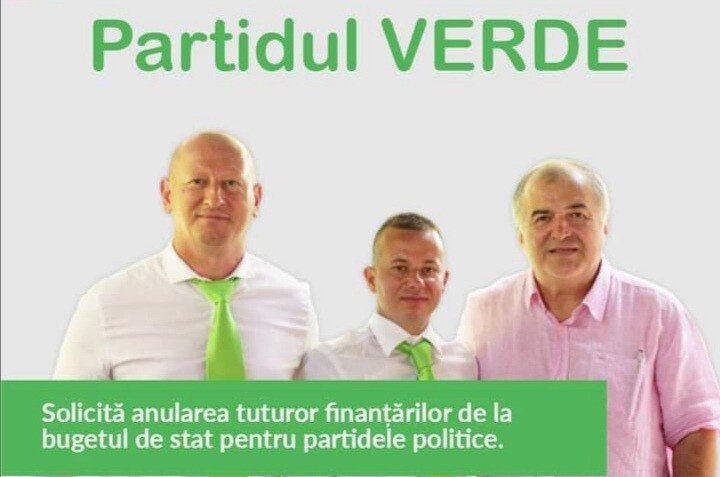 Partidul Verde solicită anularea finanțărilor de la bugetul de stat ...