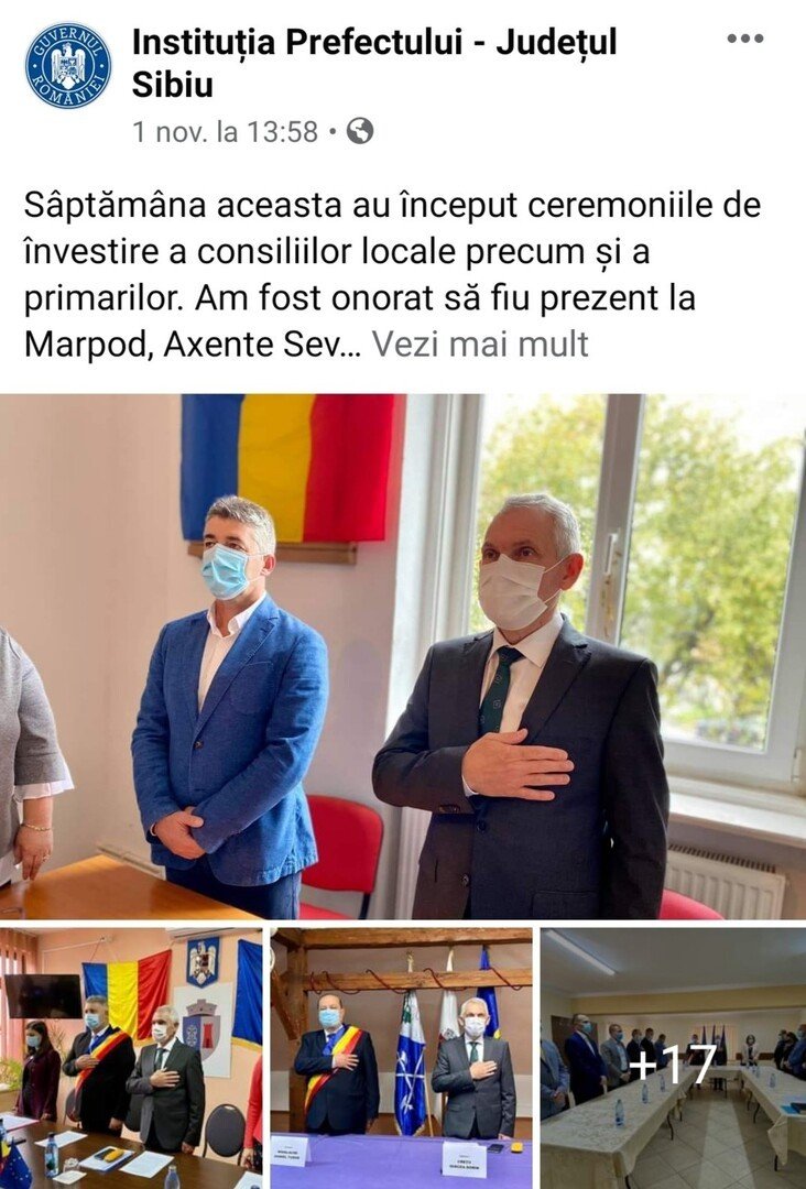 EXCLUSIV: Șeful județului Sibiu, POZITIV - Sibiu Independent