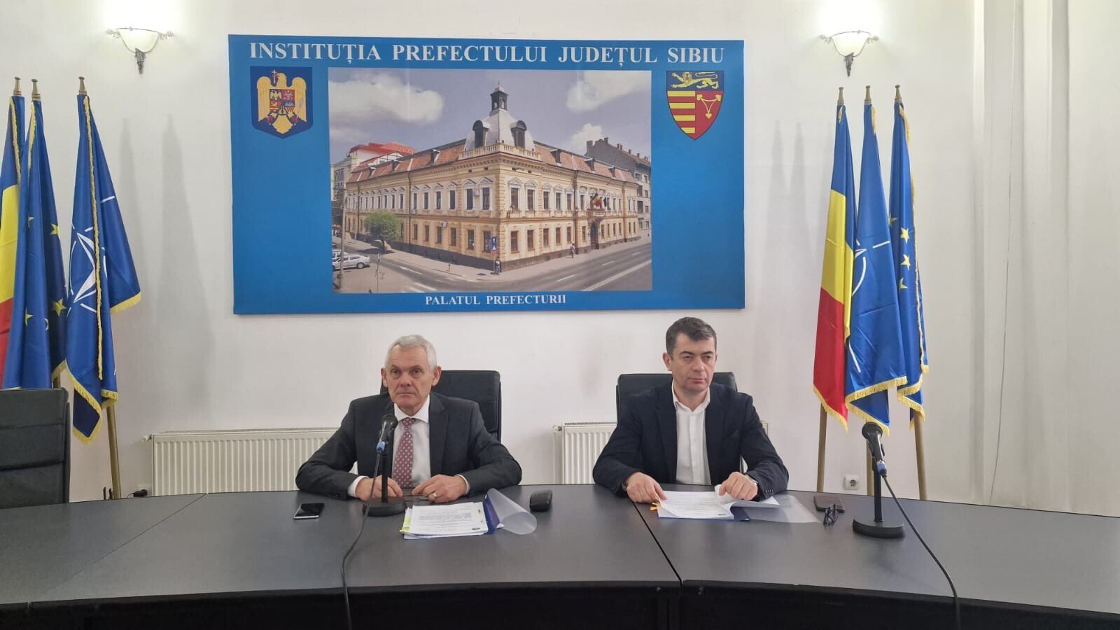 Prima ședință a Colegiului Prefectural Sibiu, din anul 2023 - Sibiu ...