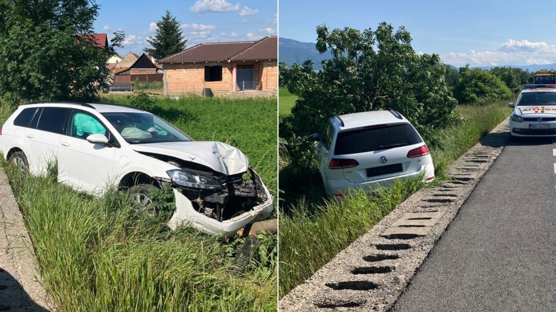 O șoferiță neatentă a făcut accident la Bradu - Sibiu Independent