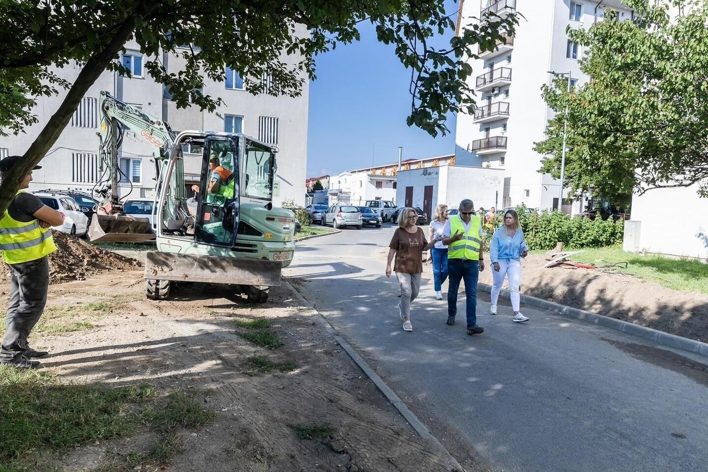 Primarul Astrid Fodor, vizită supriză în șantierele Sibiului - Sibiu ...