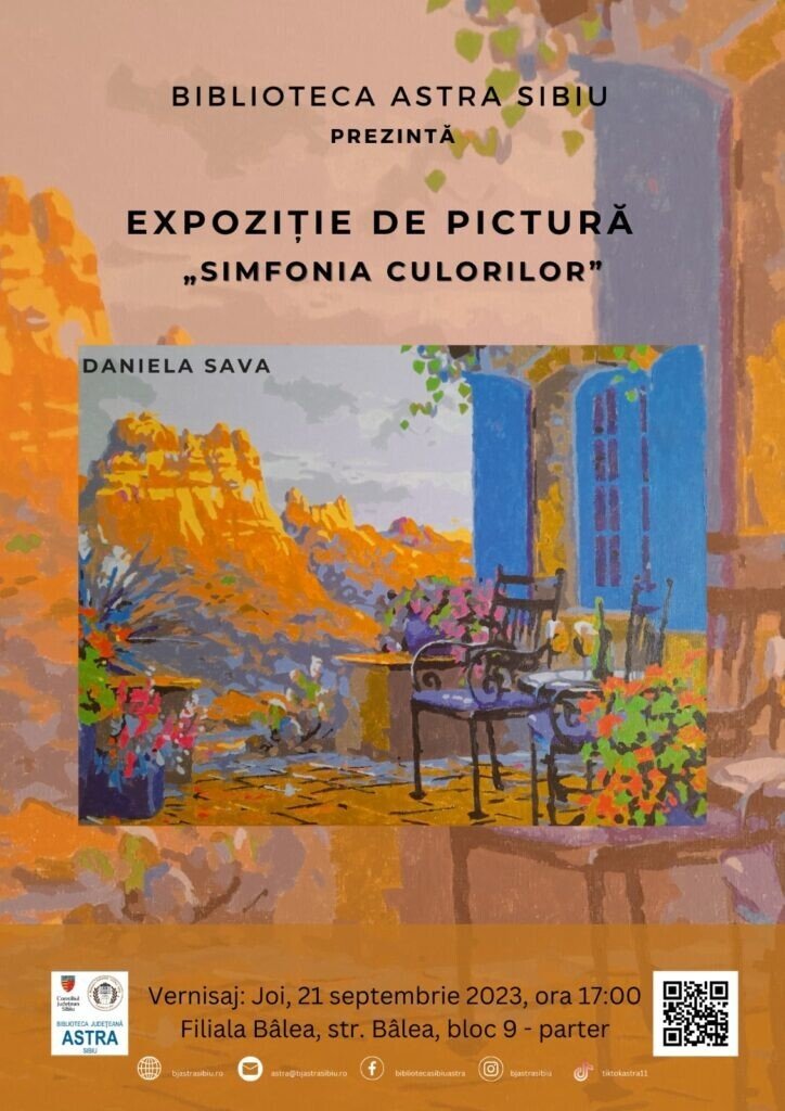 Expoziție de pictură la Biblioteca ASTRA Sibiu - Sibiu Independent