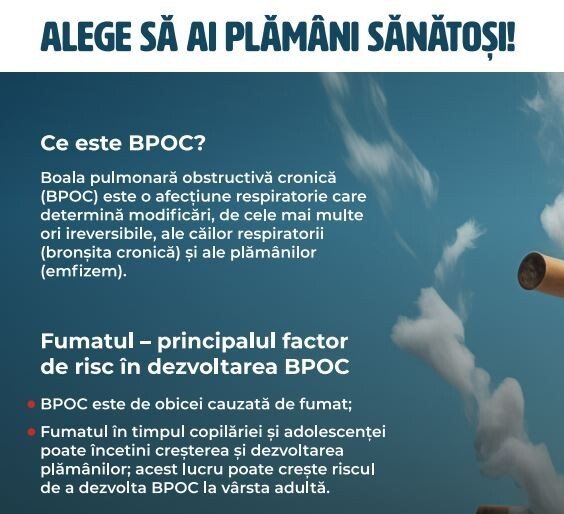 15 noiembrie - Ziua Mondială de Luptă împotriva BPOC - Sibiu Independent