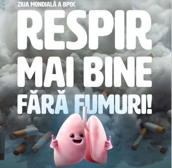 15 noiembrie - Ziua Mondială de Luptă împotriva BPOC - Sibiu Independent
