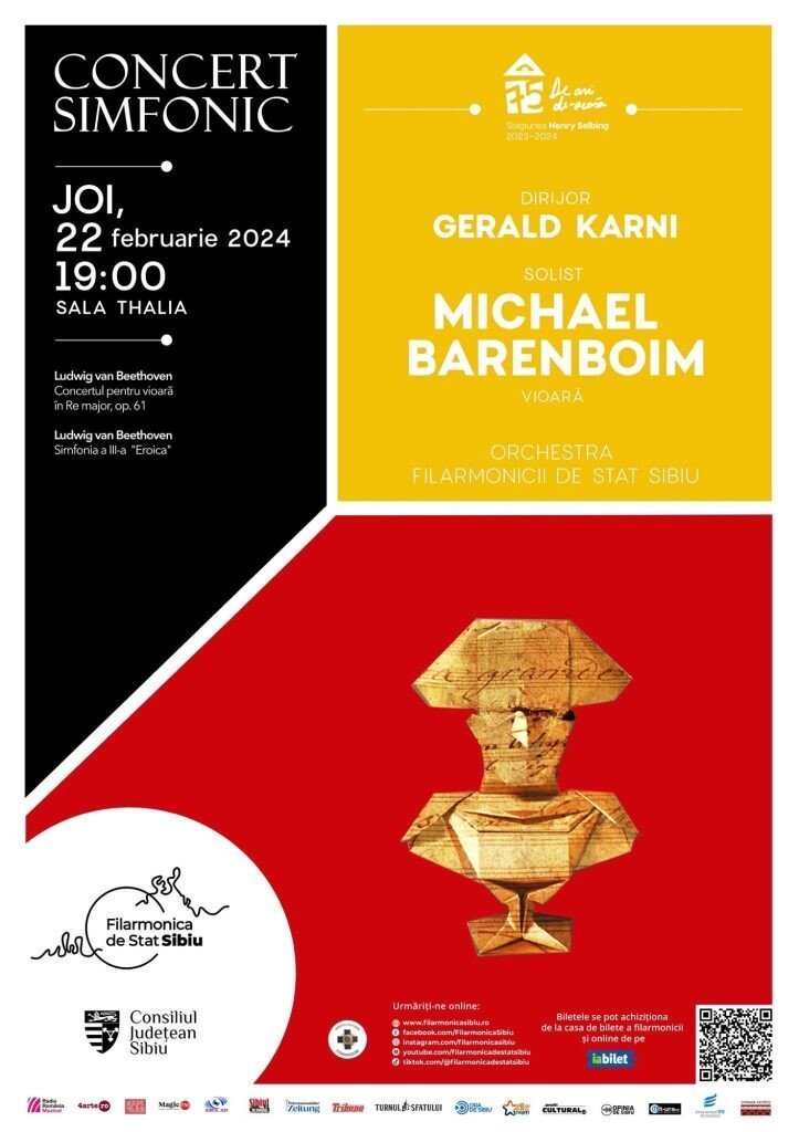 Michael Barenboim și concertul concertelor - Sibiu Independent