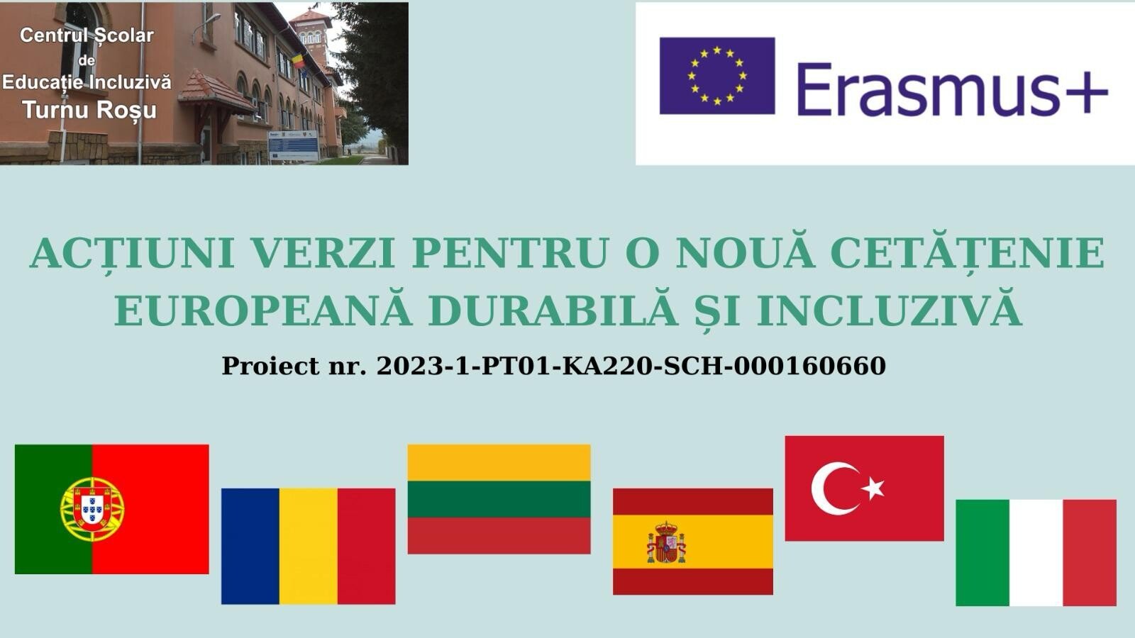 Un nou proiect Erasmus+ la Centrul Școlar de Educație Incluzivă Turnu Roșu - Sibiu Independent