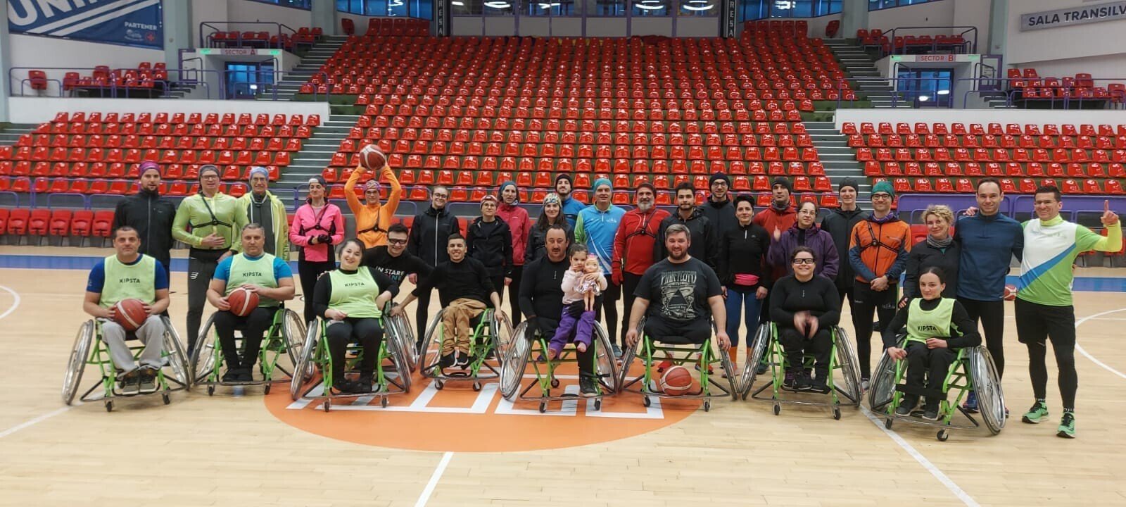 Cupa României la baschet în fotoliu rulant are loc la Sala Transilvania ...