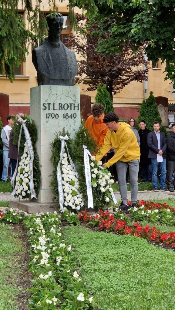Stephan Ludwig Roth, comemorat la Liceul Teoretic „Roth – Oberth“ din ...