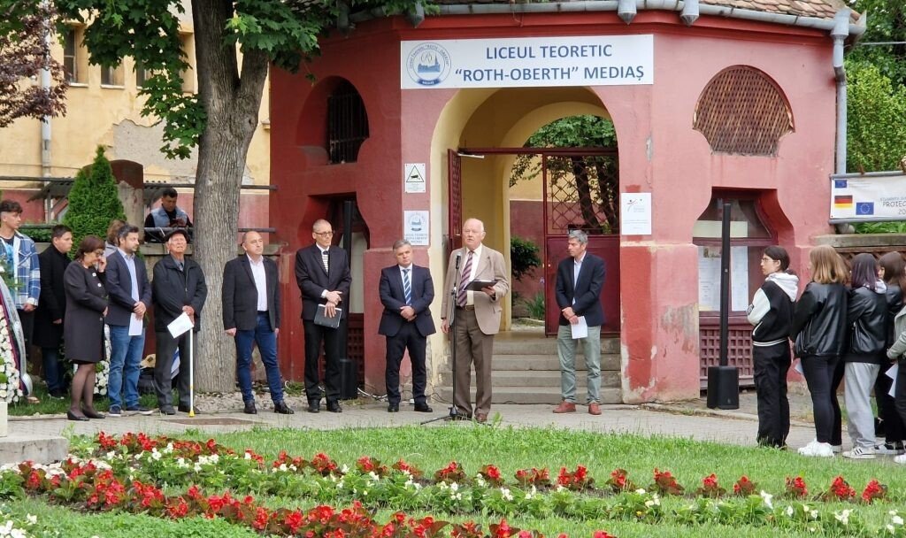 Stephan Ludwig Roth, comemorat la Liceul Teoretic „Roth – Oberth“ din ...