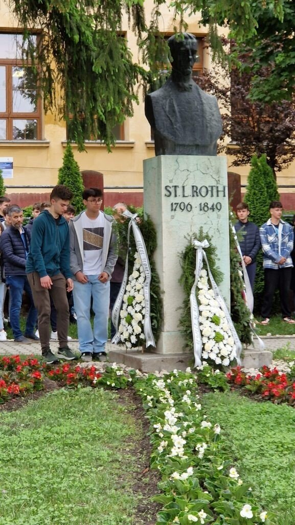 Stephan Ludwig Roth, comemorat la Liceul Teoretic „Roth – Oberth“ din ...