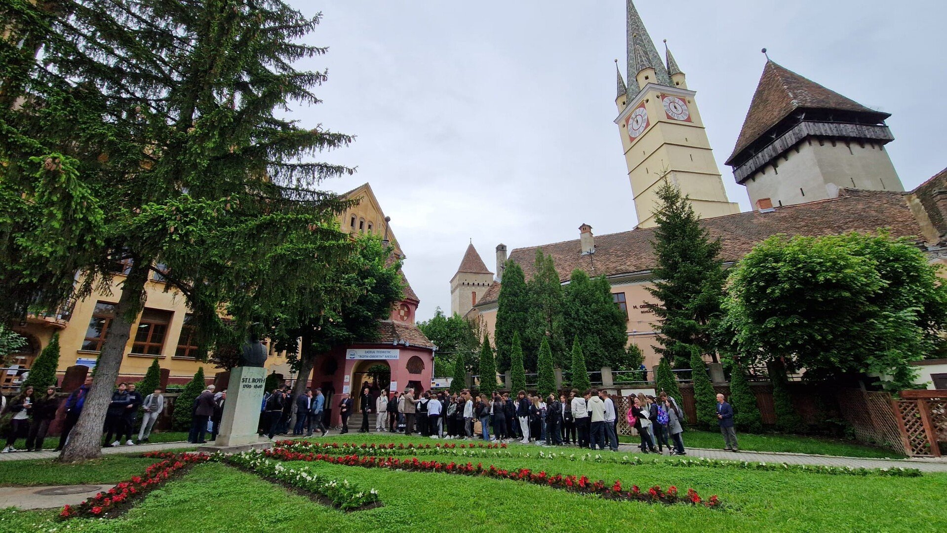 Stephan Ludwig Roth, comemorat la Liceul Teoretic „Roth – Oberth“ din ...