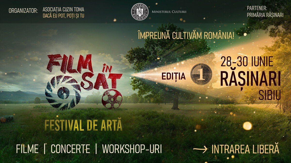 Mâine începe Film în Sat la Rășinari, Sibiu – filme, teatru, concerte ...