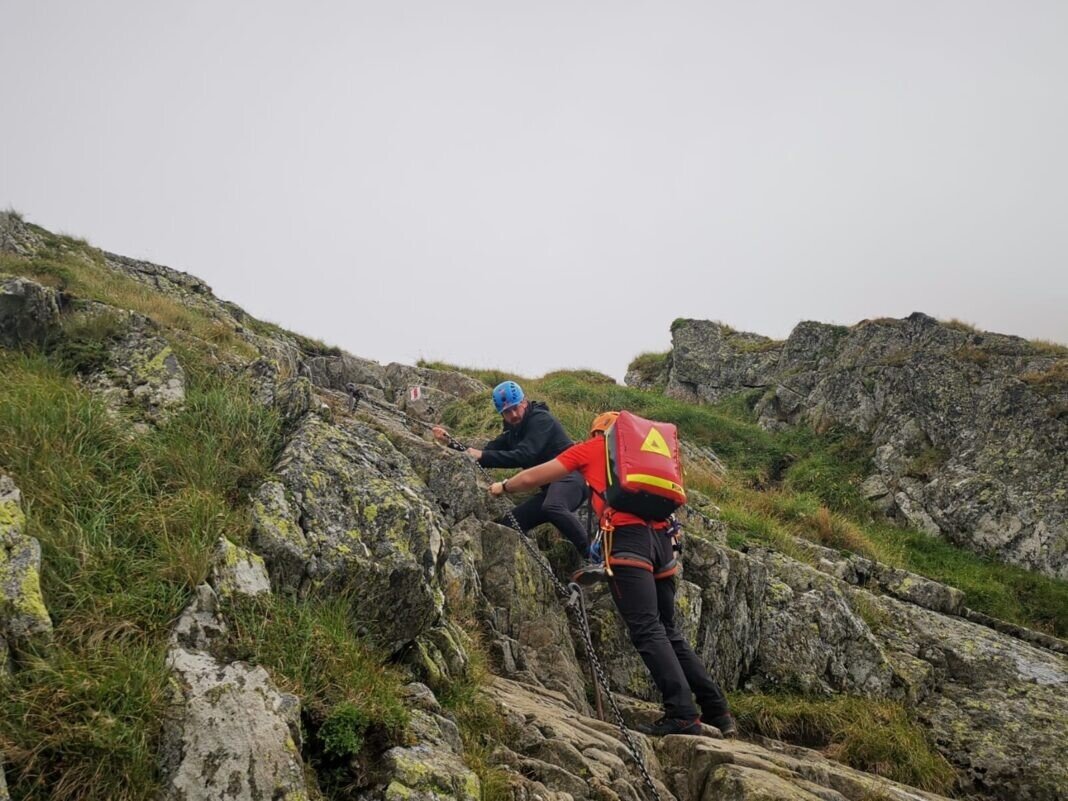 Turist salvat de Salvamont Sibiu - Sibiu Independent