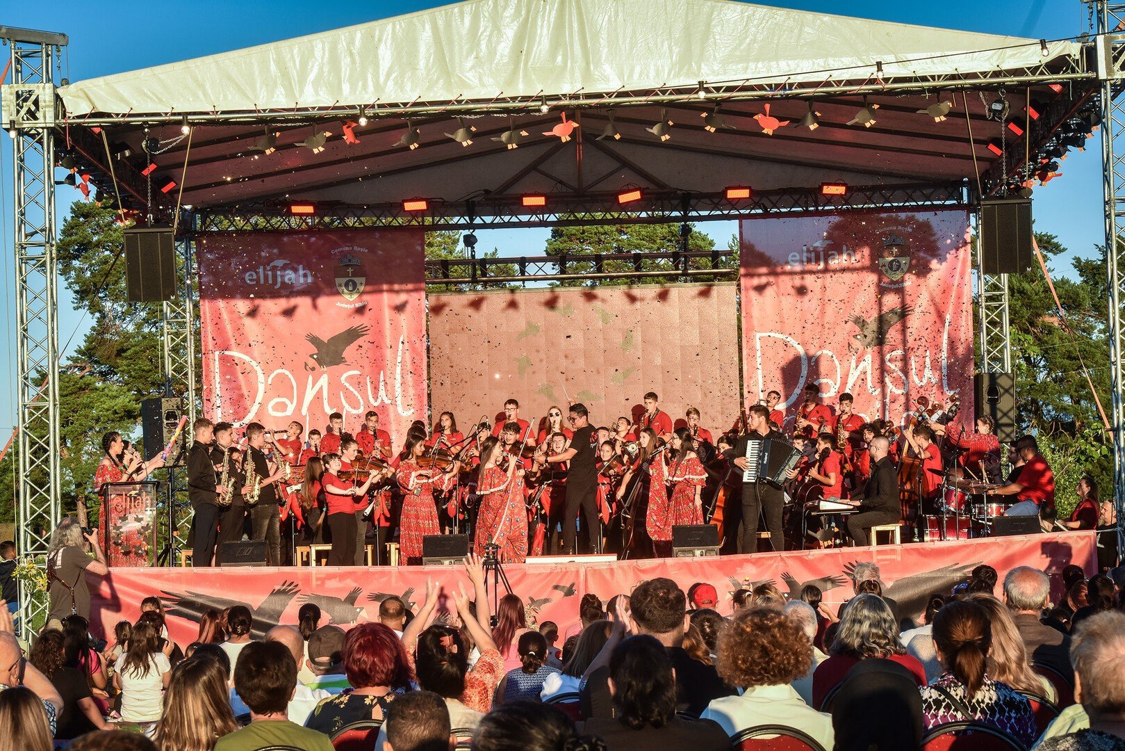 200 de corbi și-au luat zborul spre succes. Dansul Corbilor s-a ...