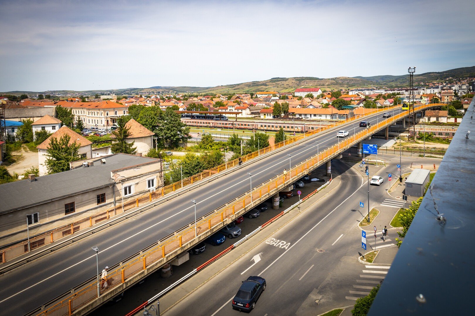 Podul Gării din Sibiu se închide complet, timp de 2 luni, pentru ...